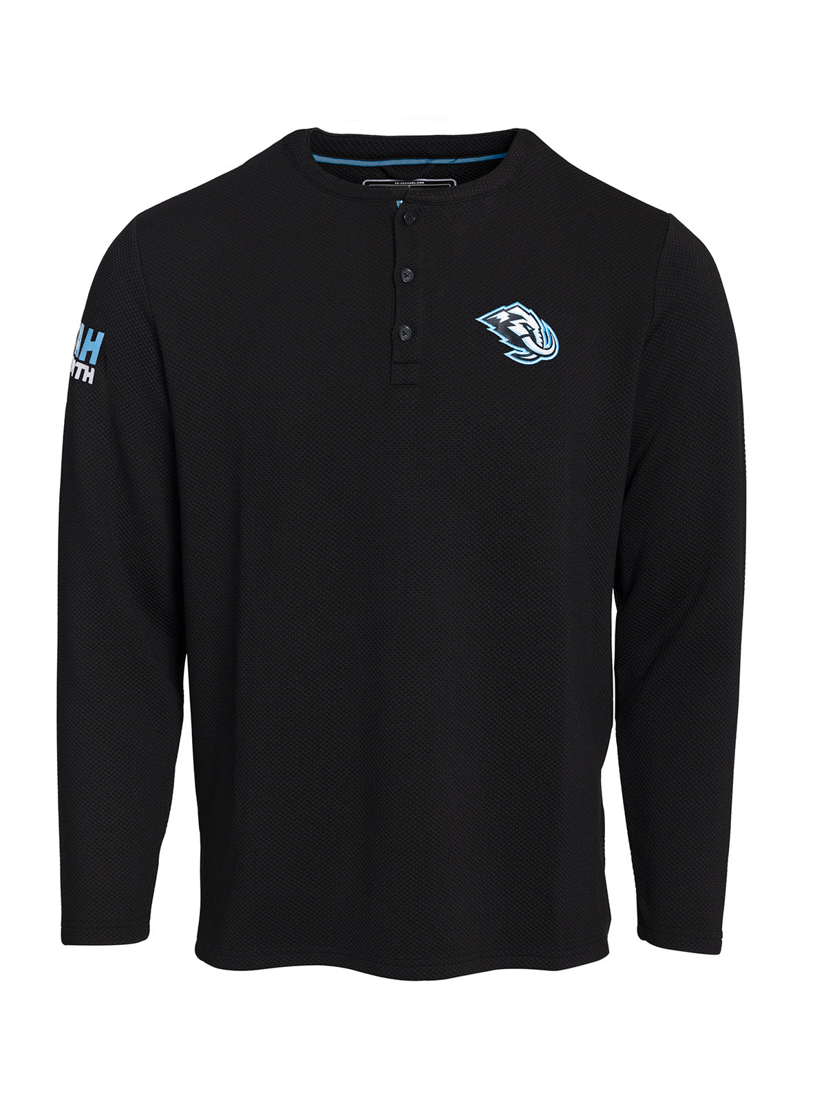 Utah Mammoth Men's Waffle Henley – FE Apparel