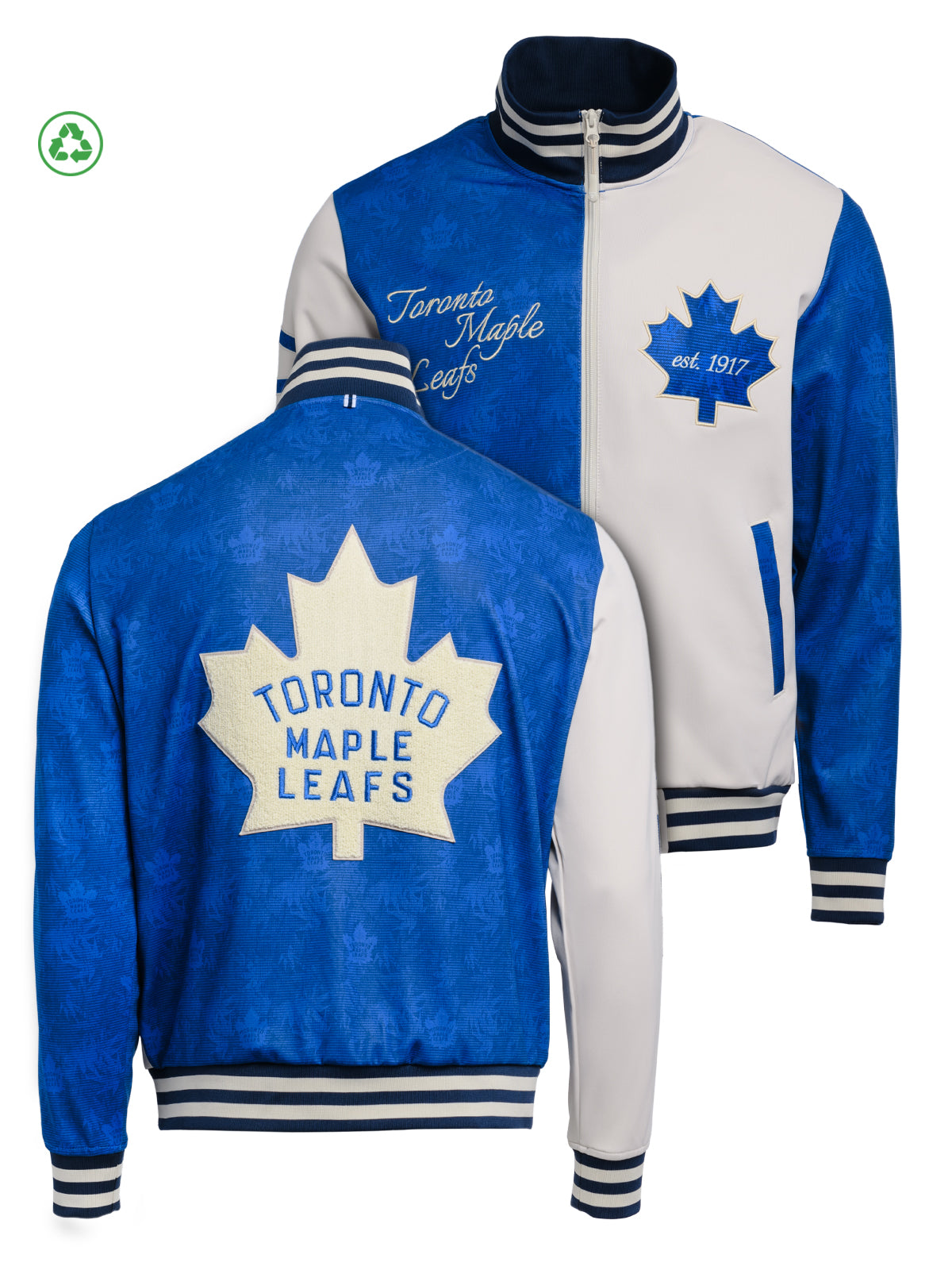 Toronto Maple Leafs Track Jacket | Official NHL Merchandise | FE Apparel
